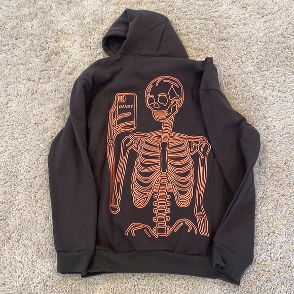 dandy worldwide | Tops | Dandy Self Care Embroidered Hoodie | Poshmark